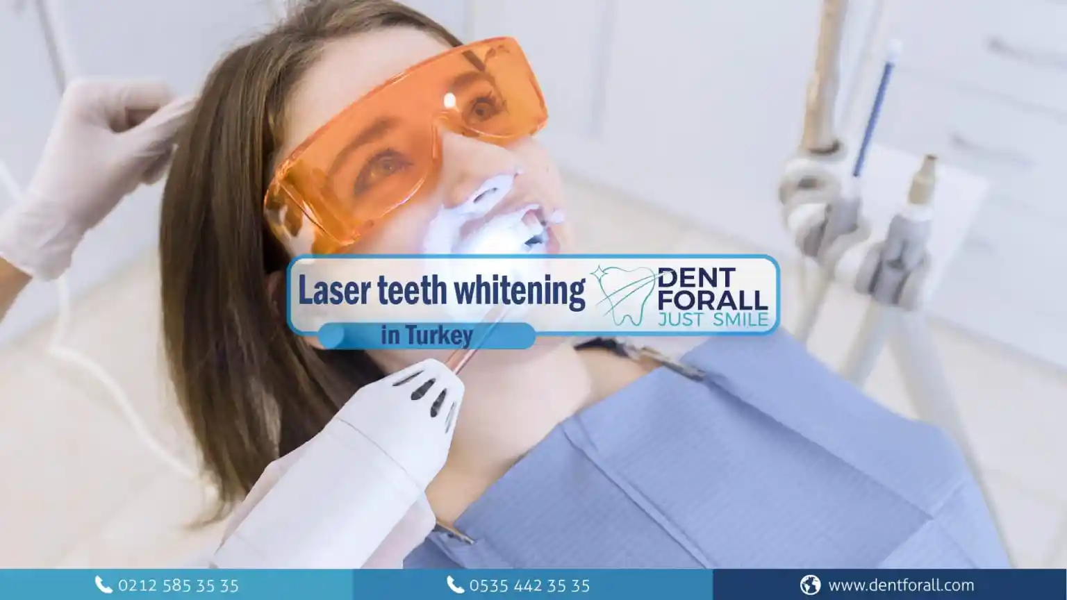 Laser teeth whitening and its effectiveness – Dent Center Istanbul